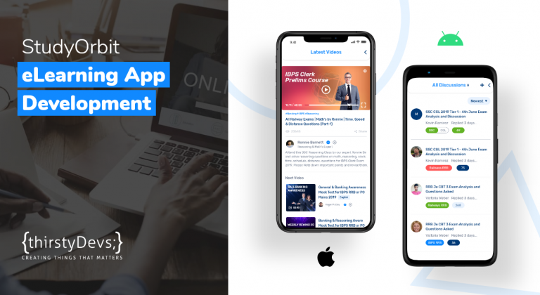 eLearning Apps, Elearning App Development | thirstyDevs